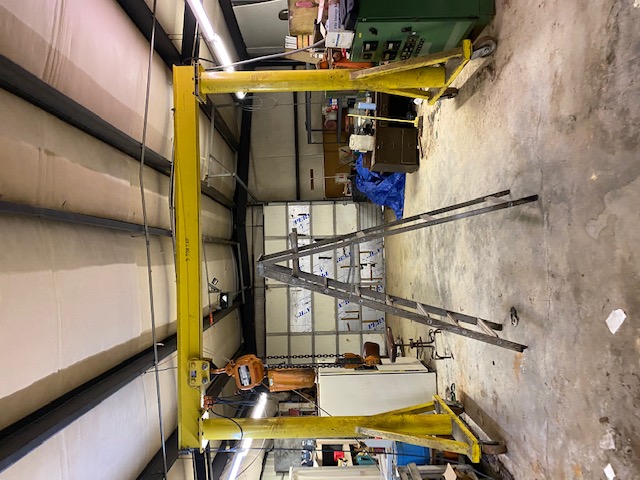 RR 850 Harrington 5 Ton Hoist and 5 Ton A Frame