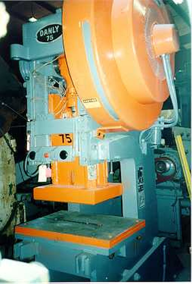 Presses: - Danly 75 Ton